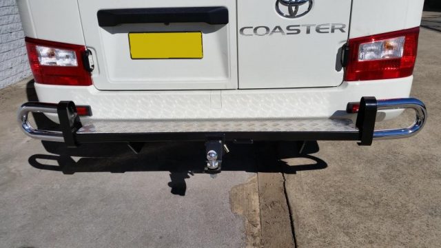 Suitable for Toyota Coaster Bus – Rear Protection (01/17 – 12/21 ...