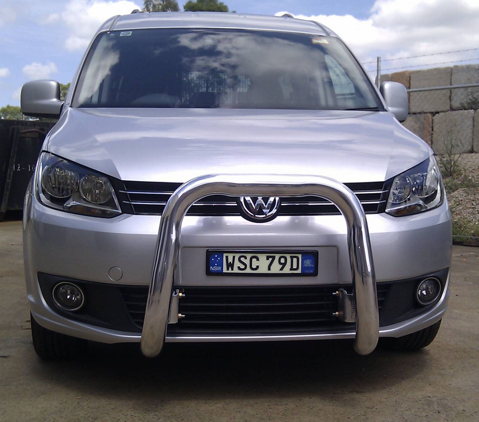 Volkswagon Caddy STD (SWB) Van Nudge Bar – (12/10 – 12/16) – Formula ...