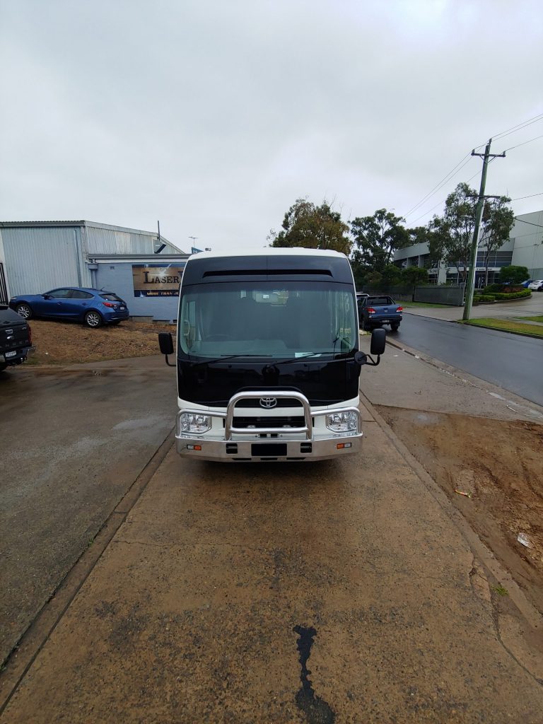 Suitable for Toyota Coaster Bus – Bull Bar (1/2017-on) T51 – Formula ...