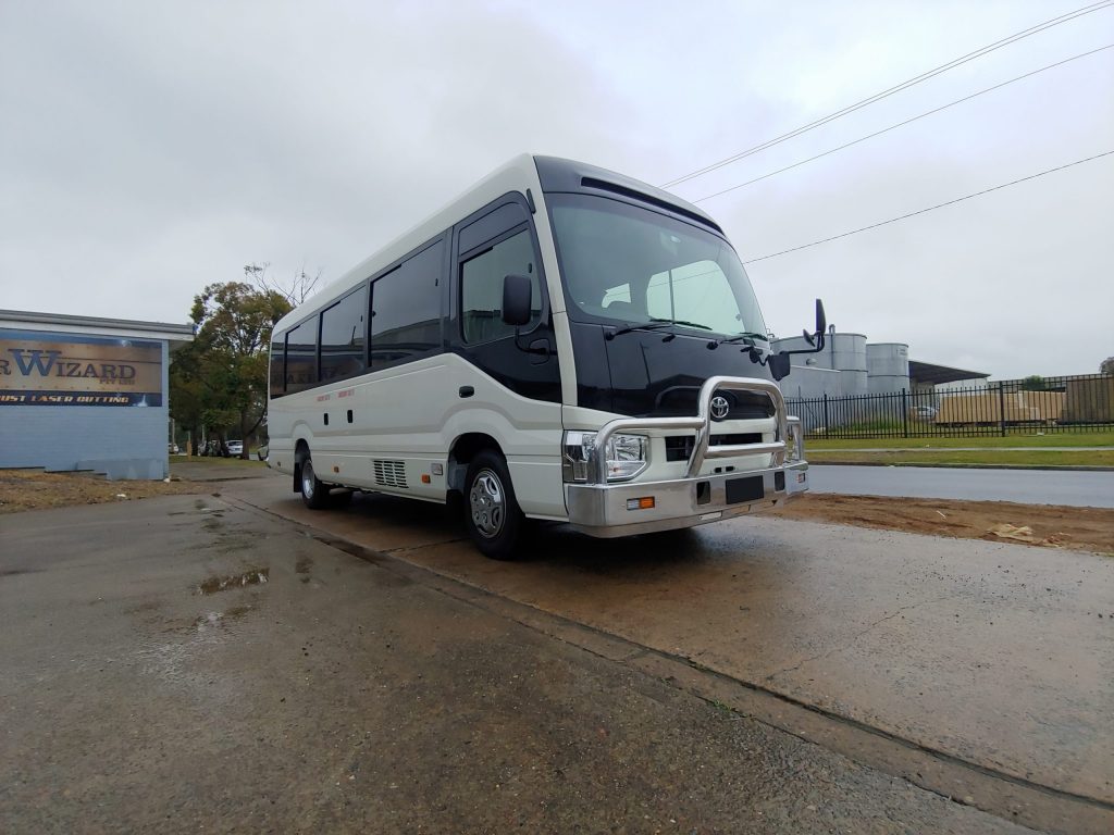 Suitable for Toyota Coaster Bus – Bull Bar (1/2017-on) T51 – Formula ...