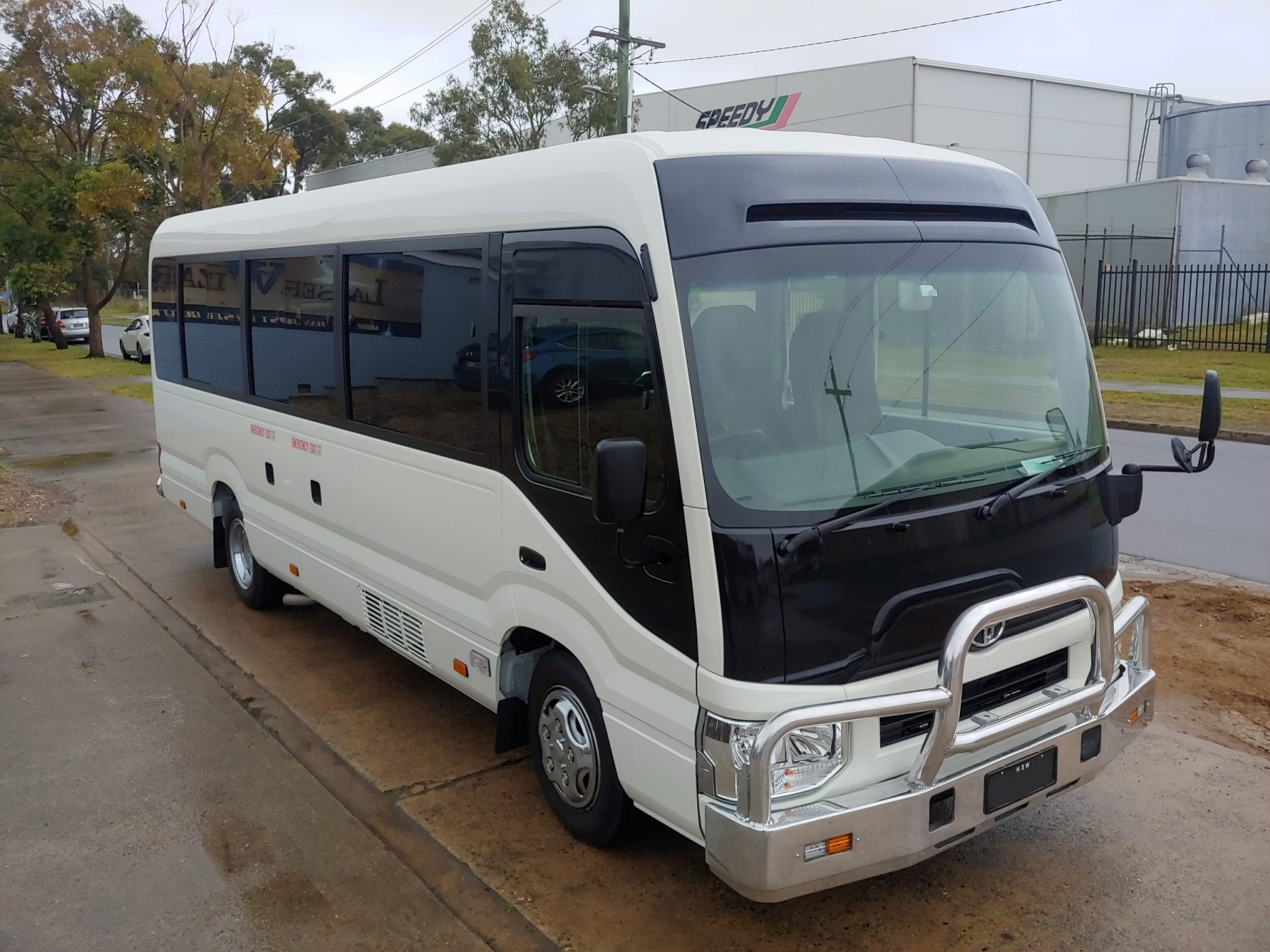 Suitable for Toyota Coaster Bus – Bull Bar (01/17 – 12/21) T51 ...