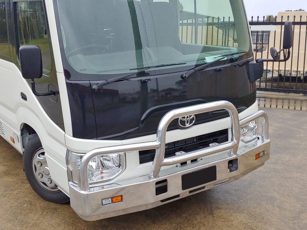 Suitable for Toyota Coaster Bus – Bull Bar (01/17 – 12/21) T51 ...