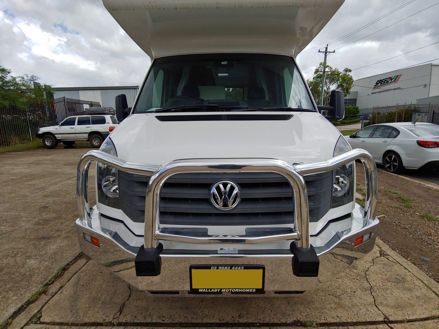 Volkswagen Crafter Van Bull Bar (02/2007 – 07/2017) – Formula Offroad