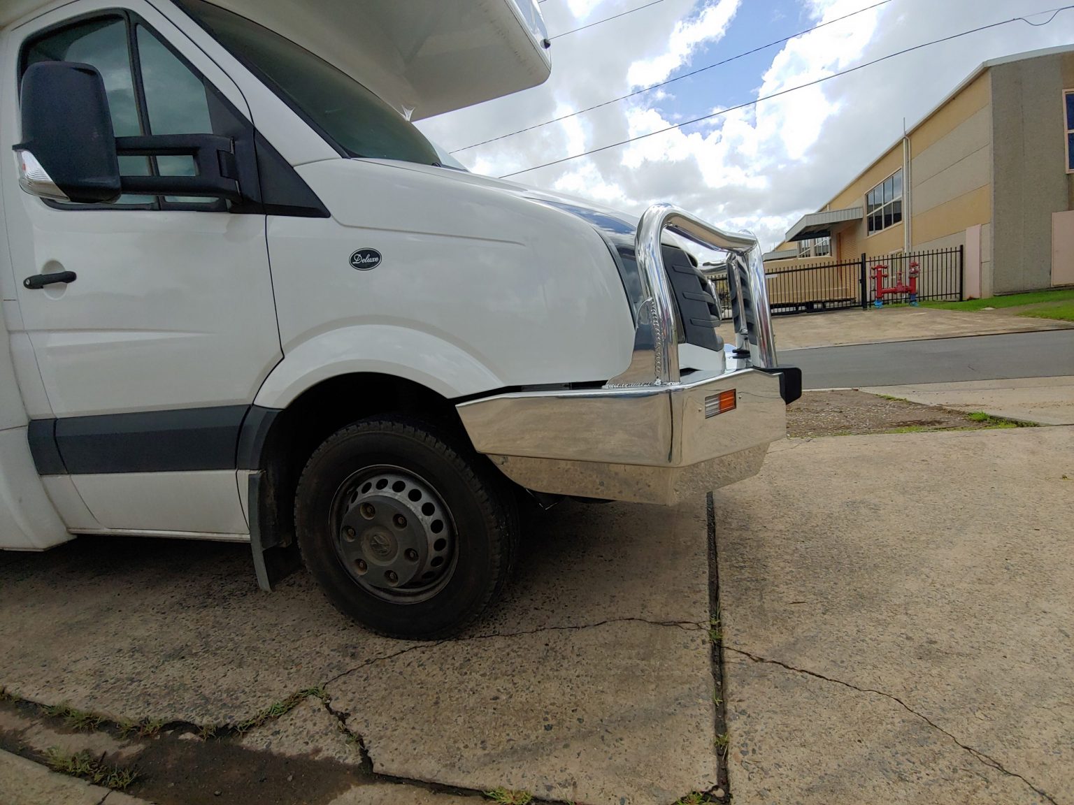 Volkswagen Crafter Van Bull Bar (02/2007 – 07/2017) – Formula Offroad