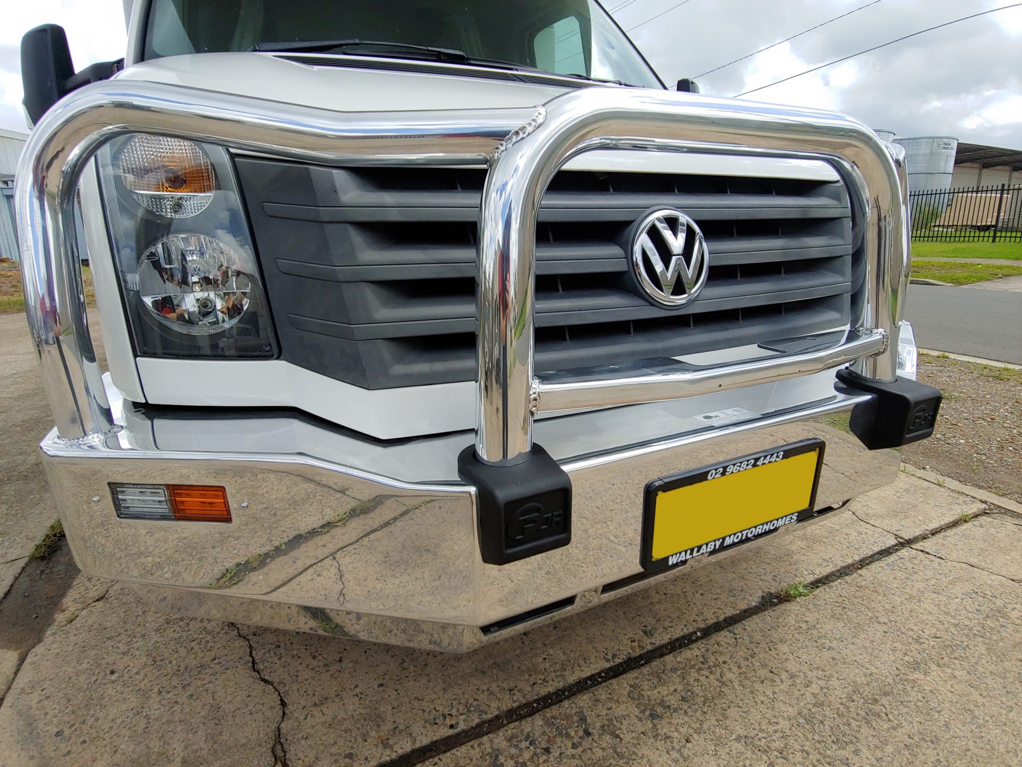 Volkswagen Crafter Van Bull Bar (02/2007 – 07/2017) – Formula Offroad