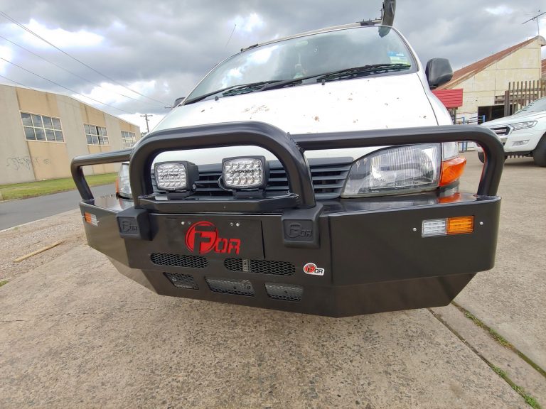 Suitable for Toyota Hiace SBV Bull Bar – (06/1998-2004) SBV (W’Thru ...