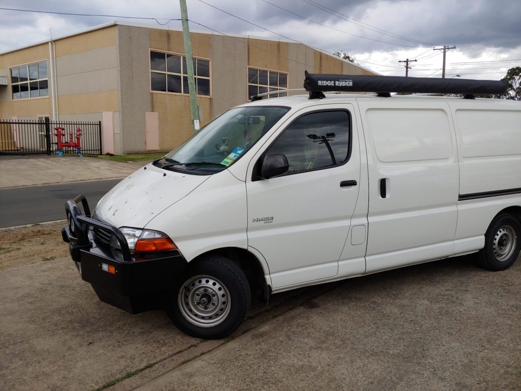 Suitable for Toyota Hiace SBV Bull Bar – (06/1998-2004) SBV (W’Thru ...