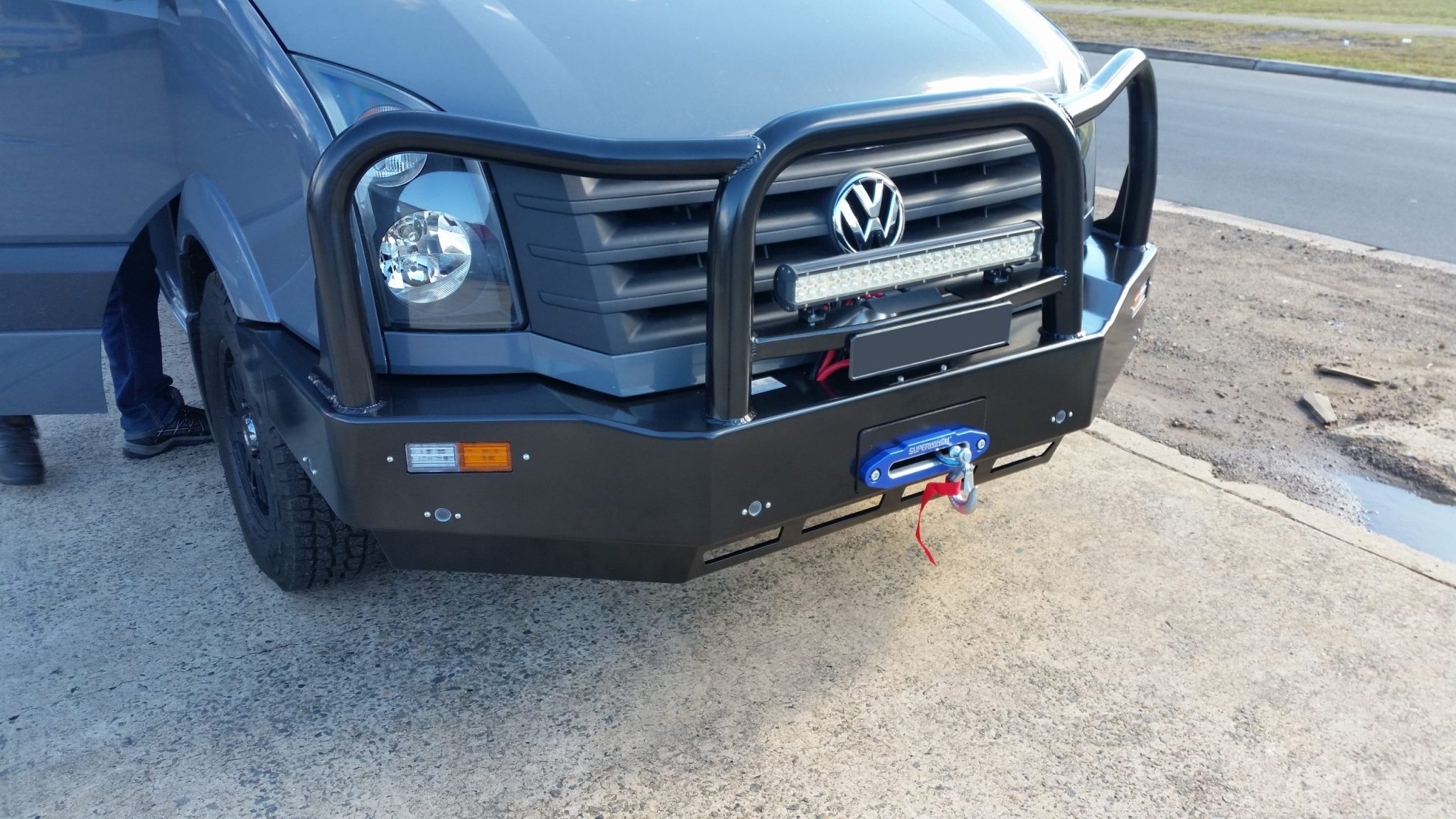 Volkswagen Crafter Van Bull Bar (02/2007 – 07/2017) – Formula Offroad