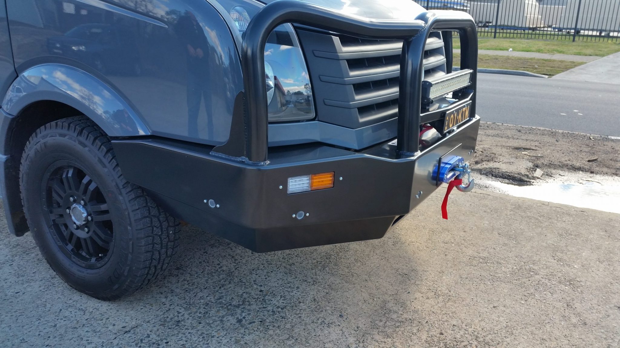 Volkswagen Crafter Van Bull Bar (02/2007 – 07/2017) – Formula Offroad