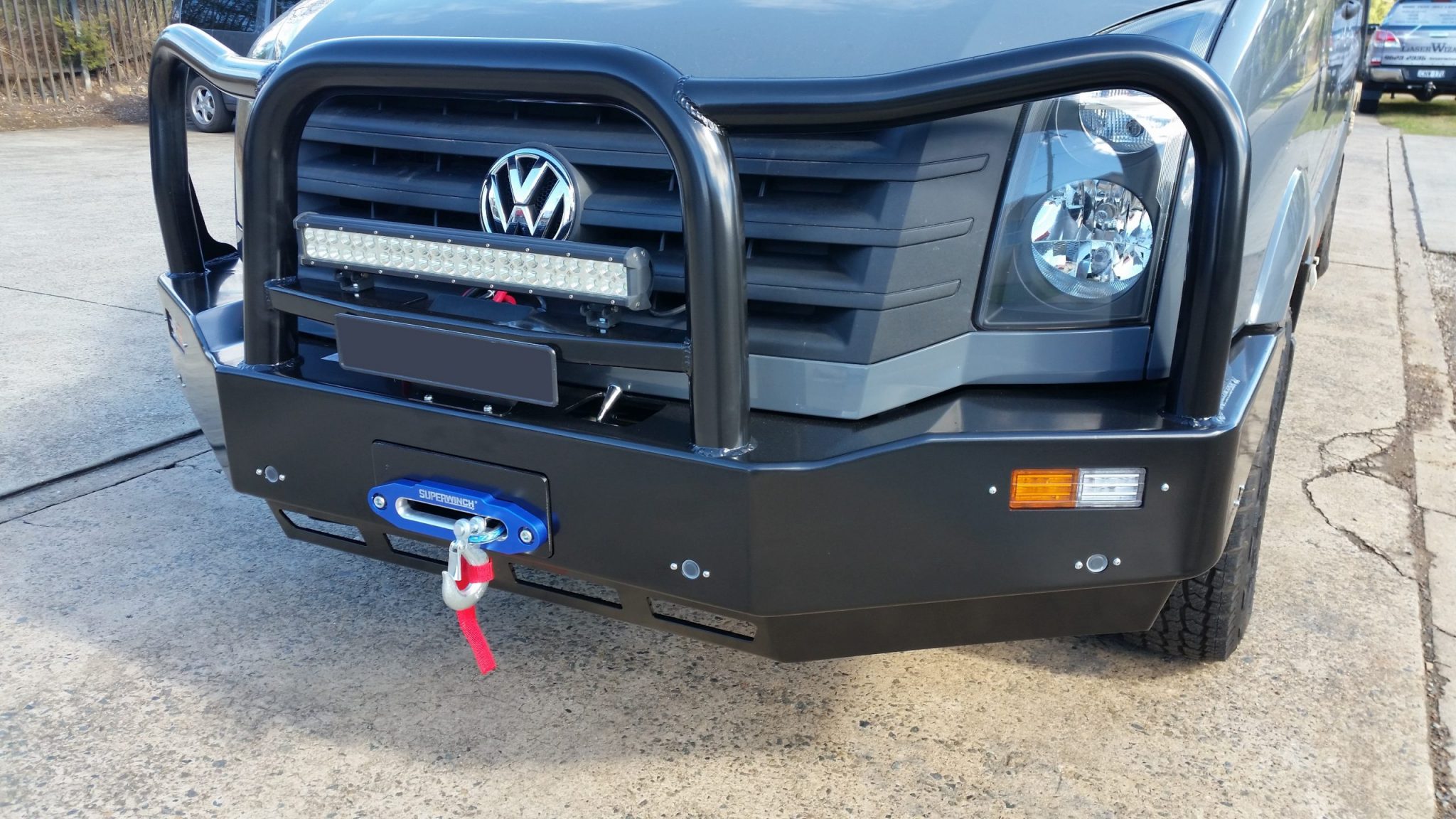 Volkswagen Crafter Van Bull Bar (02/2007 – 07/2017) – Formula Offroad