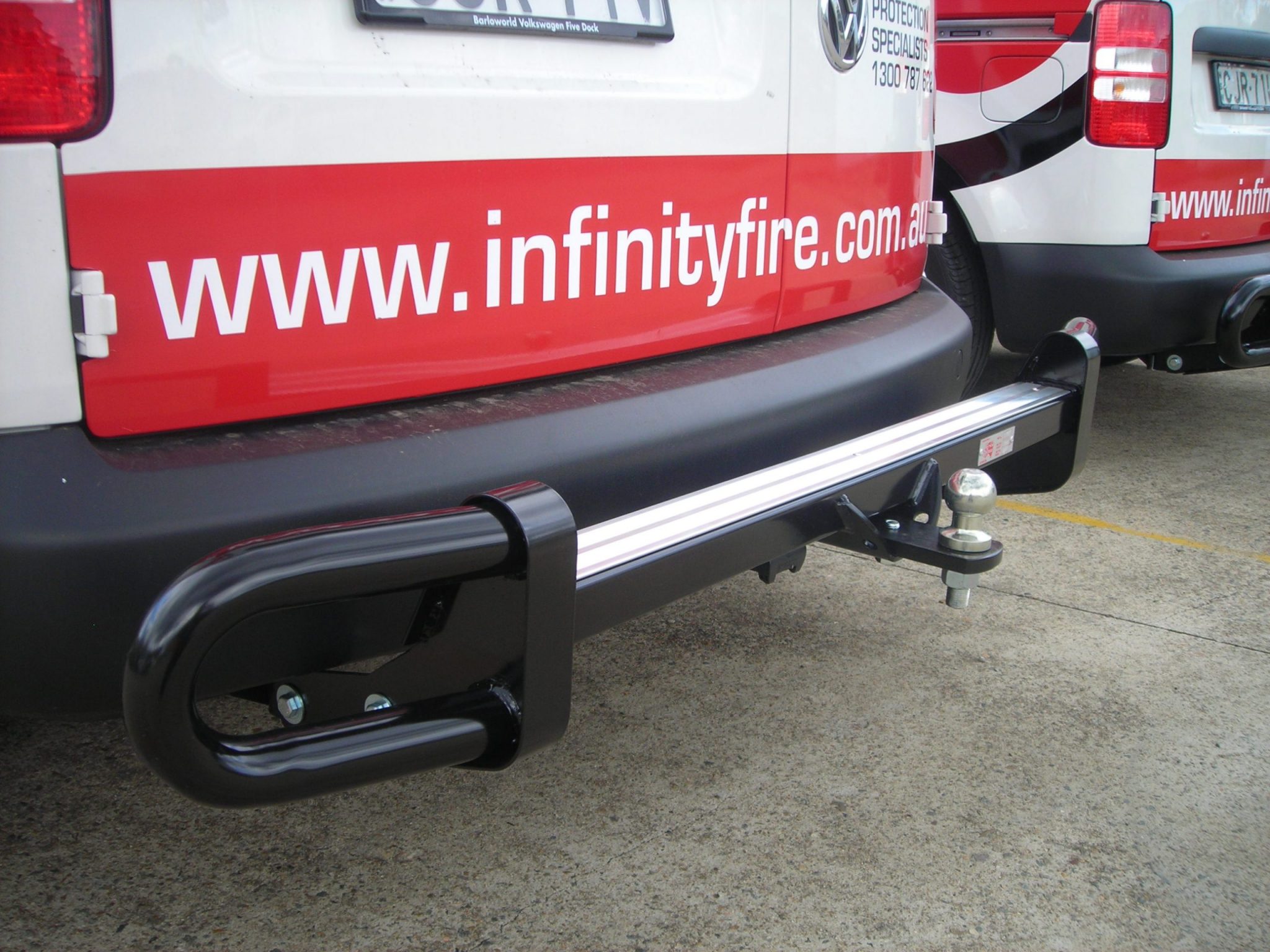 Volkswagon Caddy Maxi (LWB) Van Rear Protection Bar (04/08 – 11/10 ...