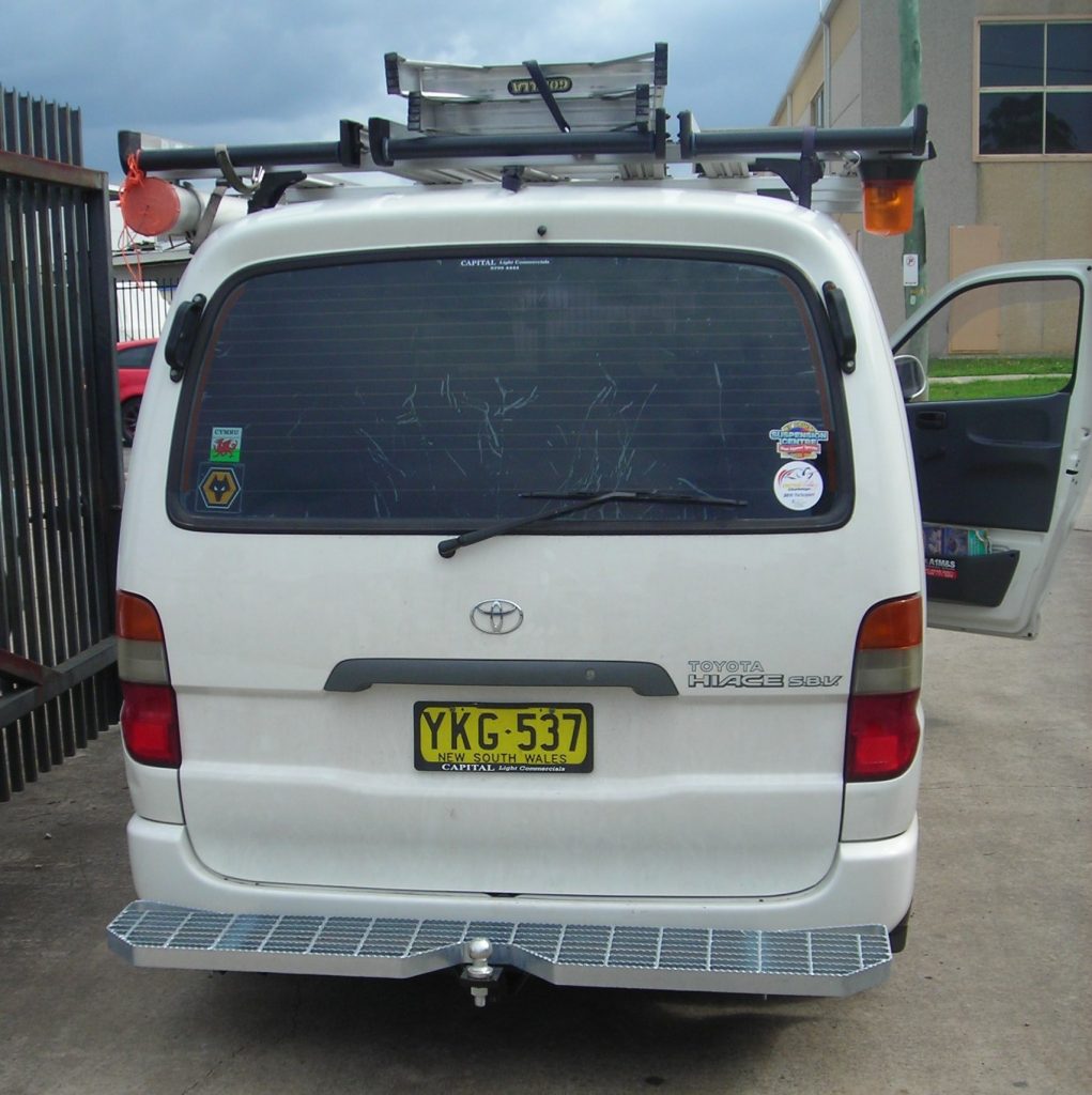 Suitable for Toyota Hiace SBV Galvanised Telstep (09/98 – 02/05 ...