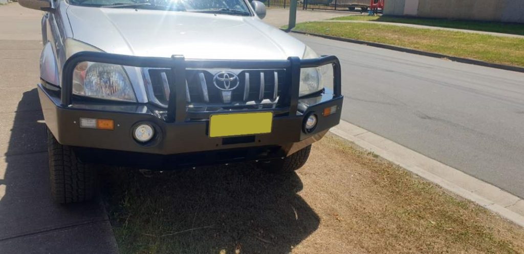Suitable for Toyota Prado 120 Series Bull Bar – (2/2003-10/2009 ...