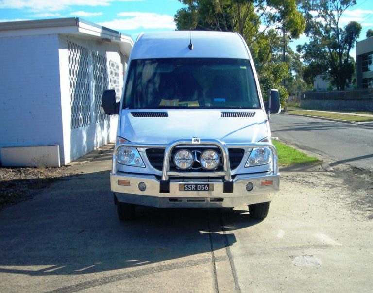 Mercedes-Benz Sprinter Bull Bar – (10/2006-10/2013) LWB / & c/chass ...