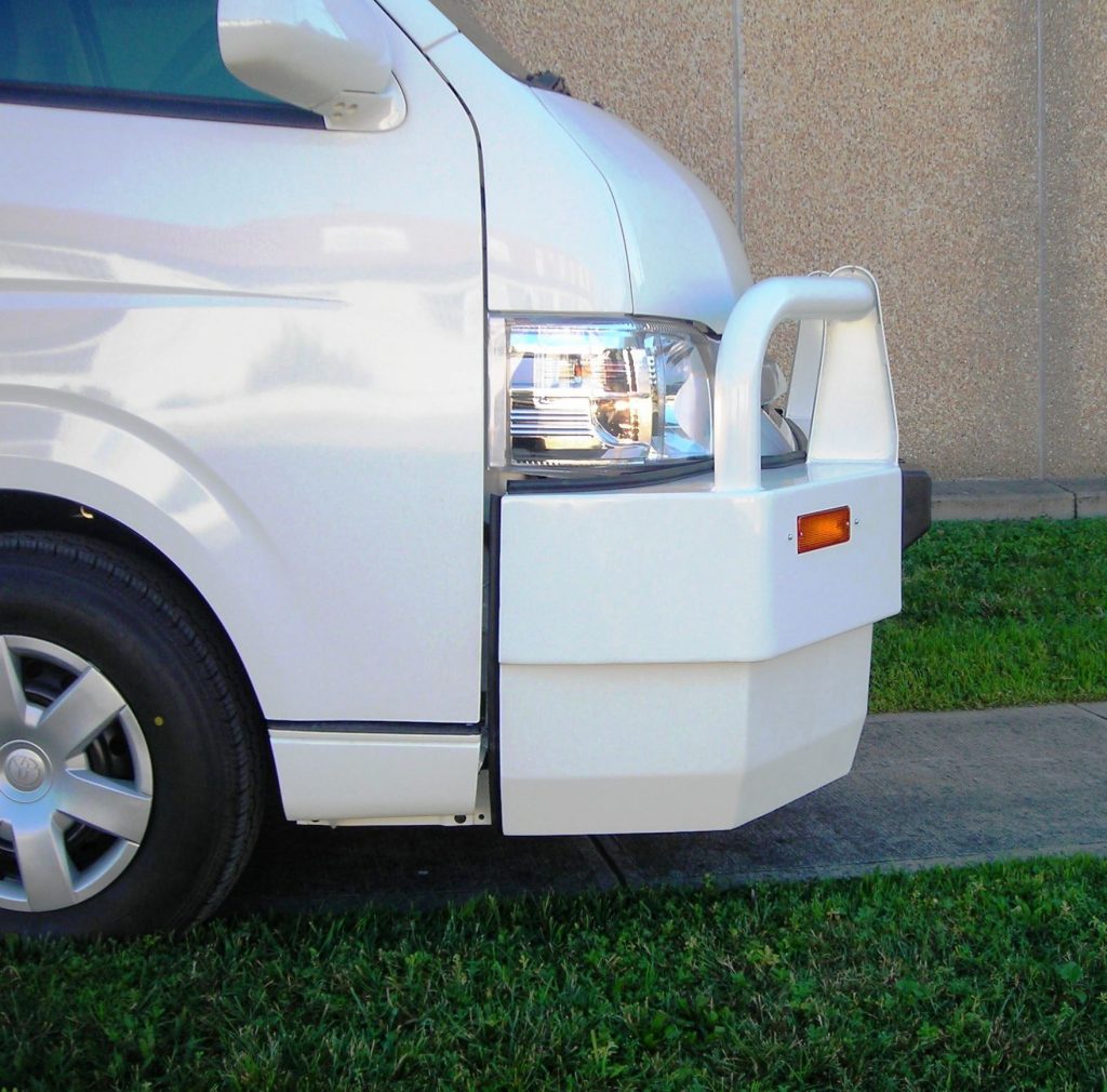 Suitable for Toyota Hiace (02/2014 – 04/2019) SLWB / Commuter Bull Bar ...
