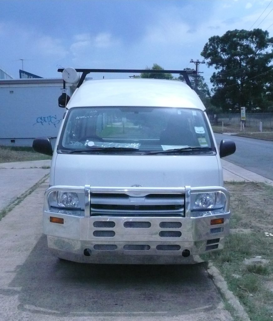 Suitable for Toyota Hiace Commuter/ SLWB (03/2005 – 08/2010) Bull Bar ...