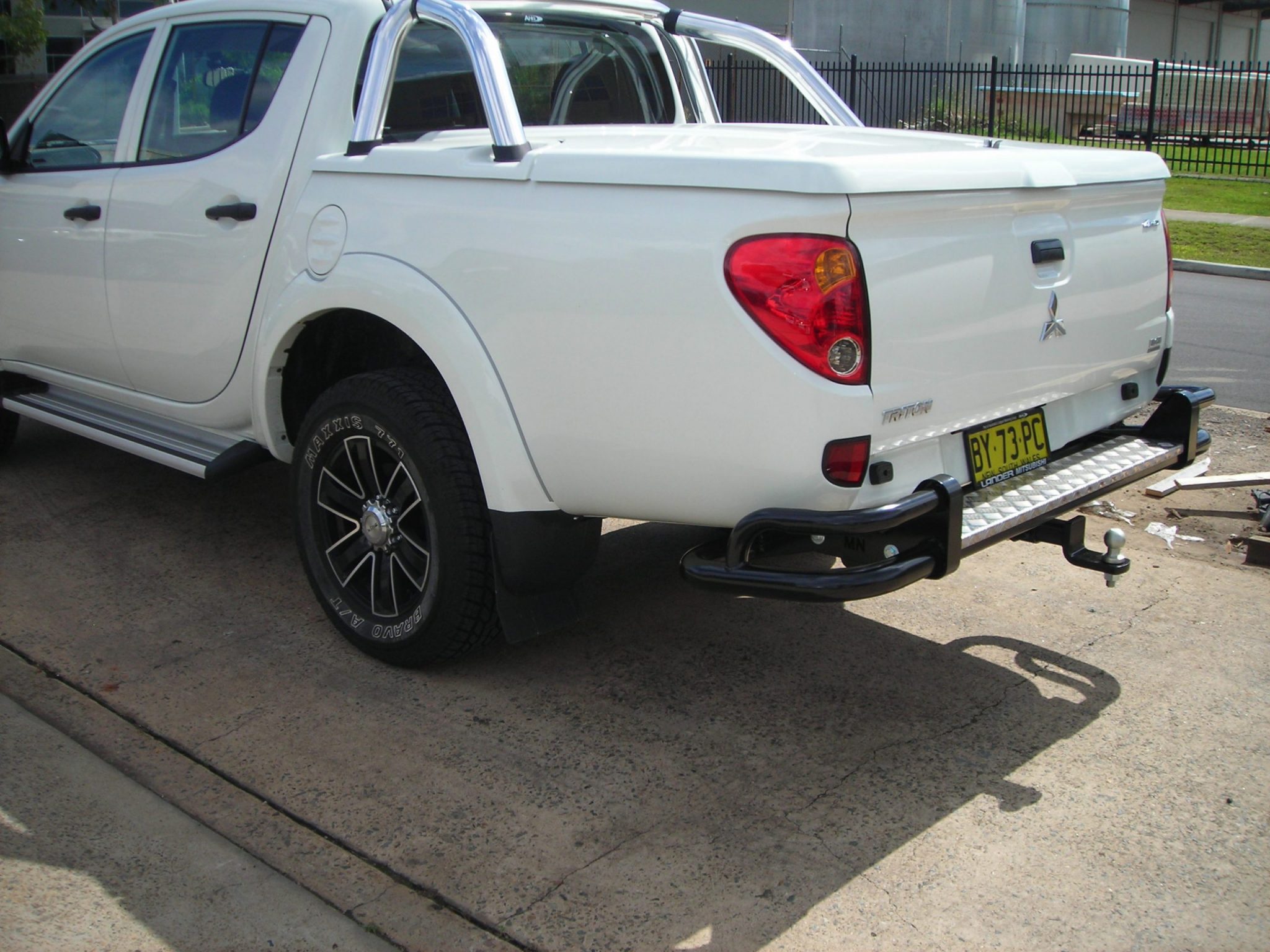 Mitsubishi Triton MN Rear Protection Bars (11/09-04/15) – Formula Offroad